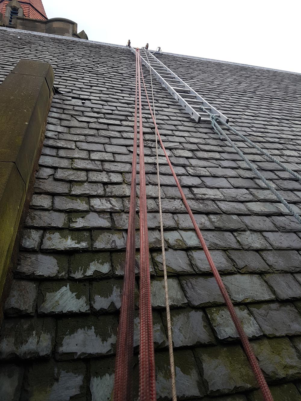 Cast iron gutter repairs, slate patching, and gutter cleaning ...