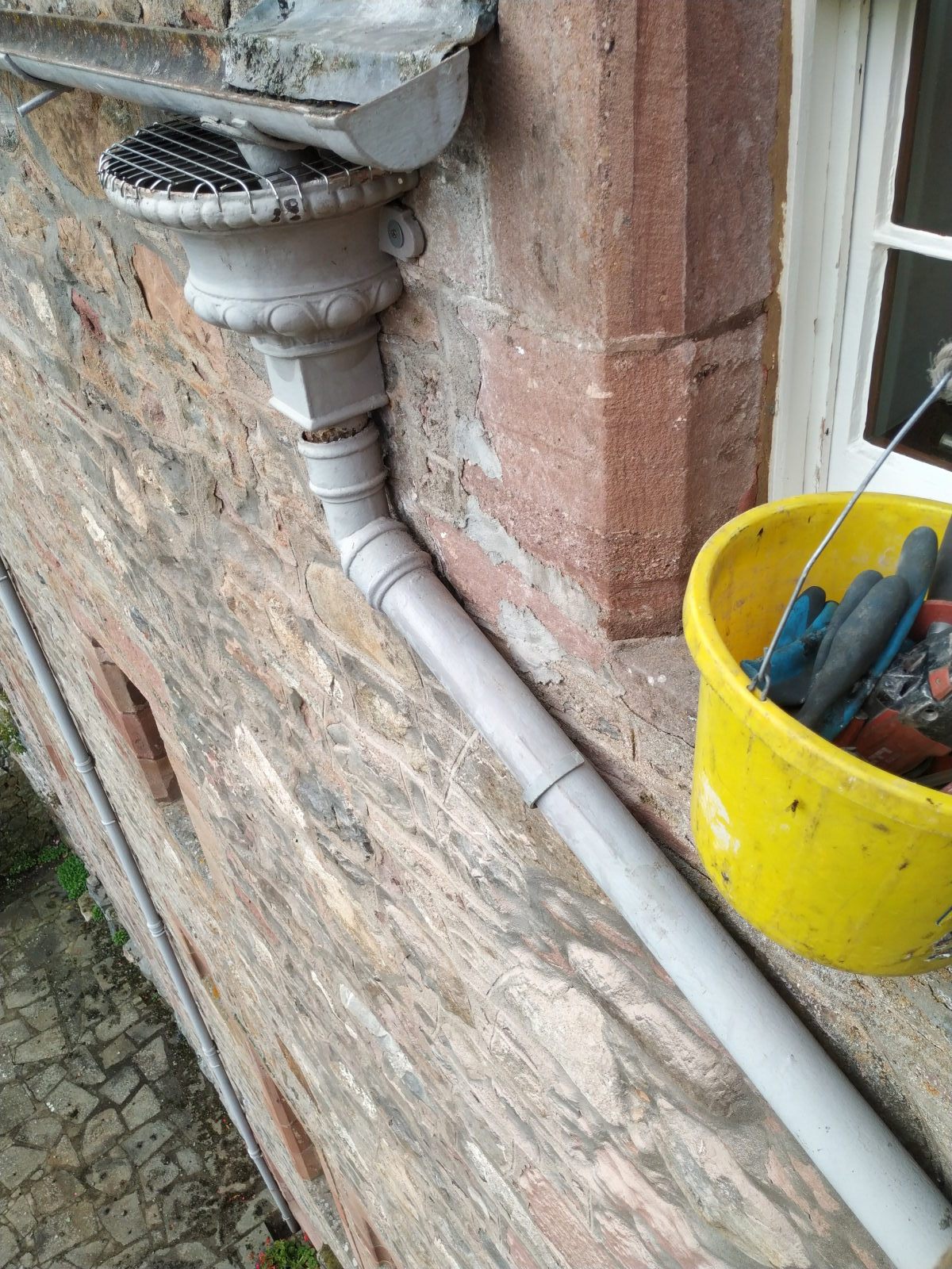 Hopper mesh – BCM Steeplejacks – Scotland