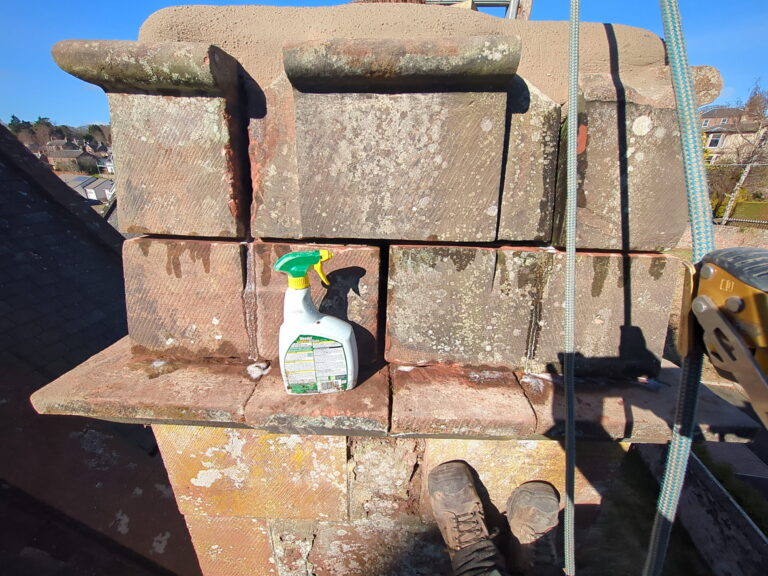 Chimney head stabilisation – lime haunching and lime pointing – BCM ...